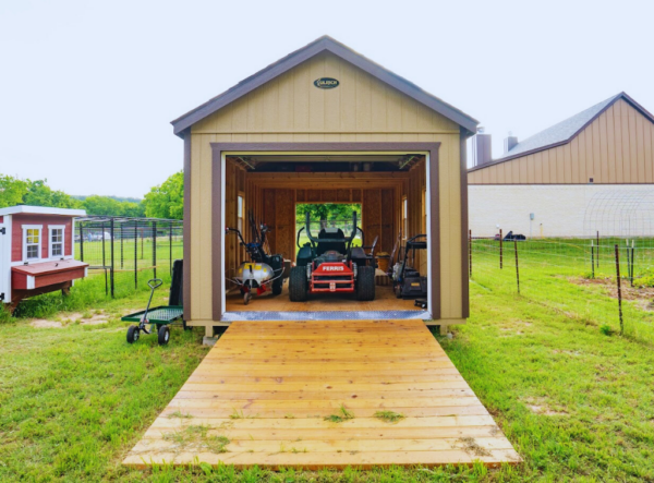 How Ramps Can Make Your Shed More Than Just a Storage Space